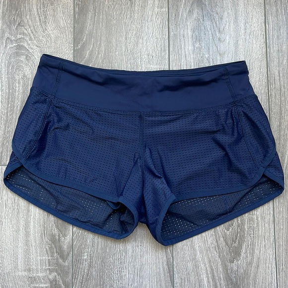 lululemon athletica | Shorts | Lululemon Navy Speed Short Mesh | Poshmark
